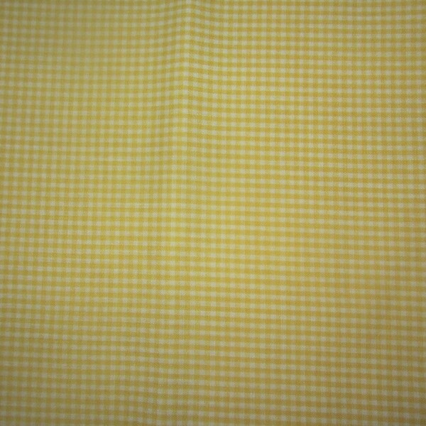 Yellow Plaid Fabric - Etsy