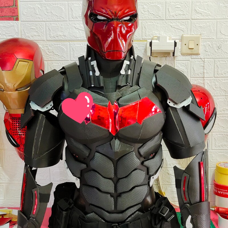 Red Hood Armor - Etsy