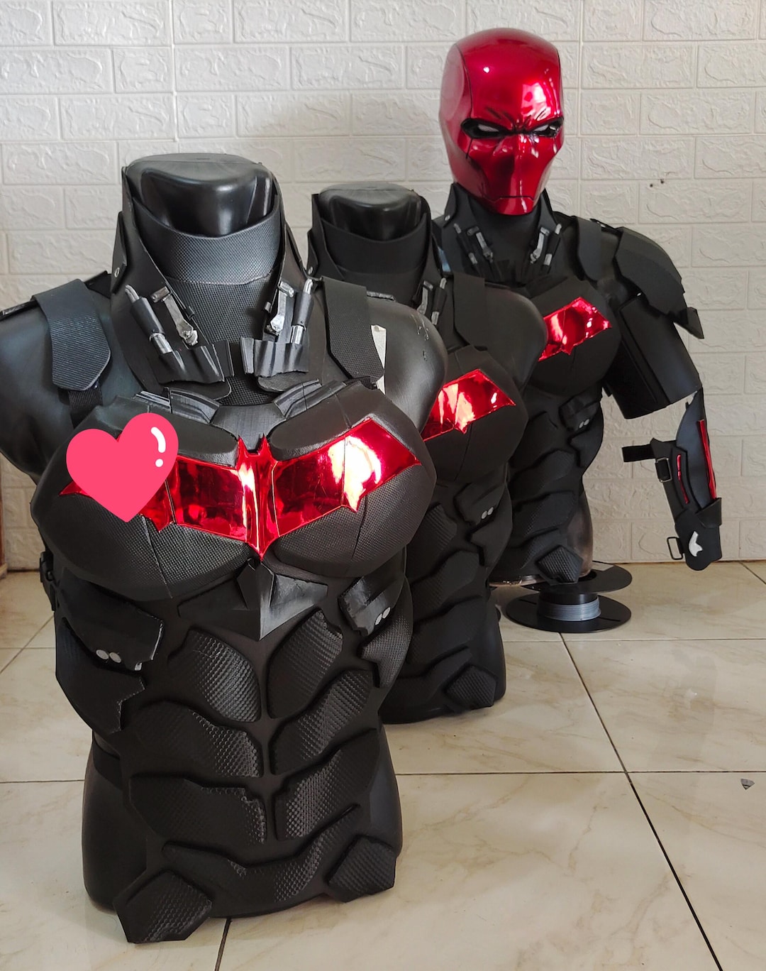Handmade Red Hood Armor Costume: Cosplay Simple Armor - Etsy