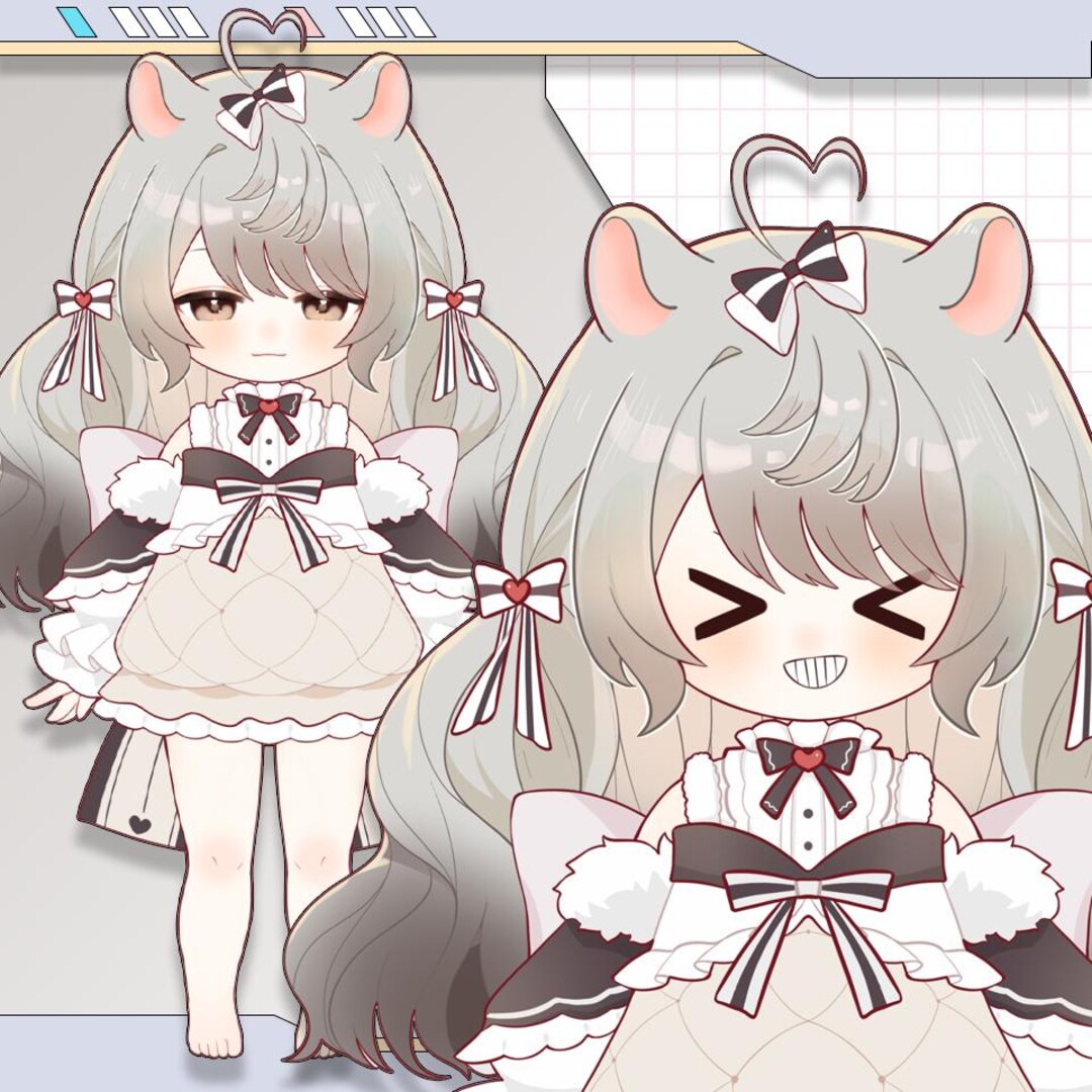 Premade Vtuber Model | Live2d Model | Fully Rigged | Ready to Use - Etsy