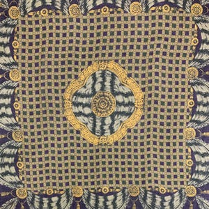 Vintage Mc David Silk Scarf Classic Scarves Neckwear Accessories Mc ...
