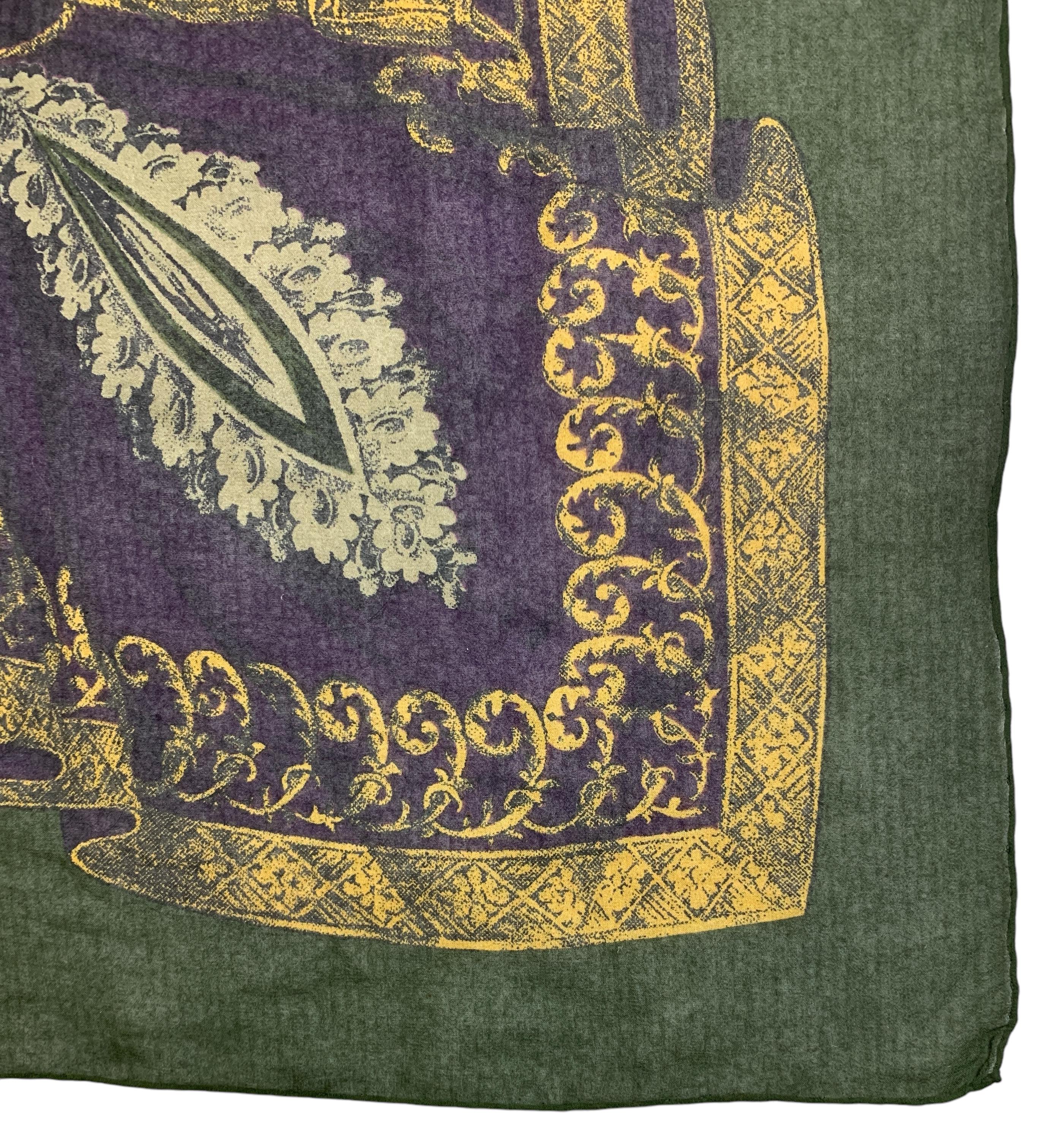 Vintage Mc David Silk Scarf Classic Scarves Neckwear Accessories Mc ...
