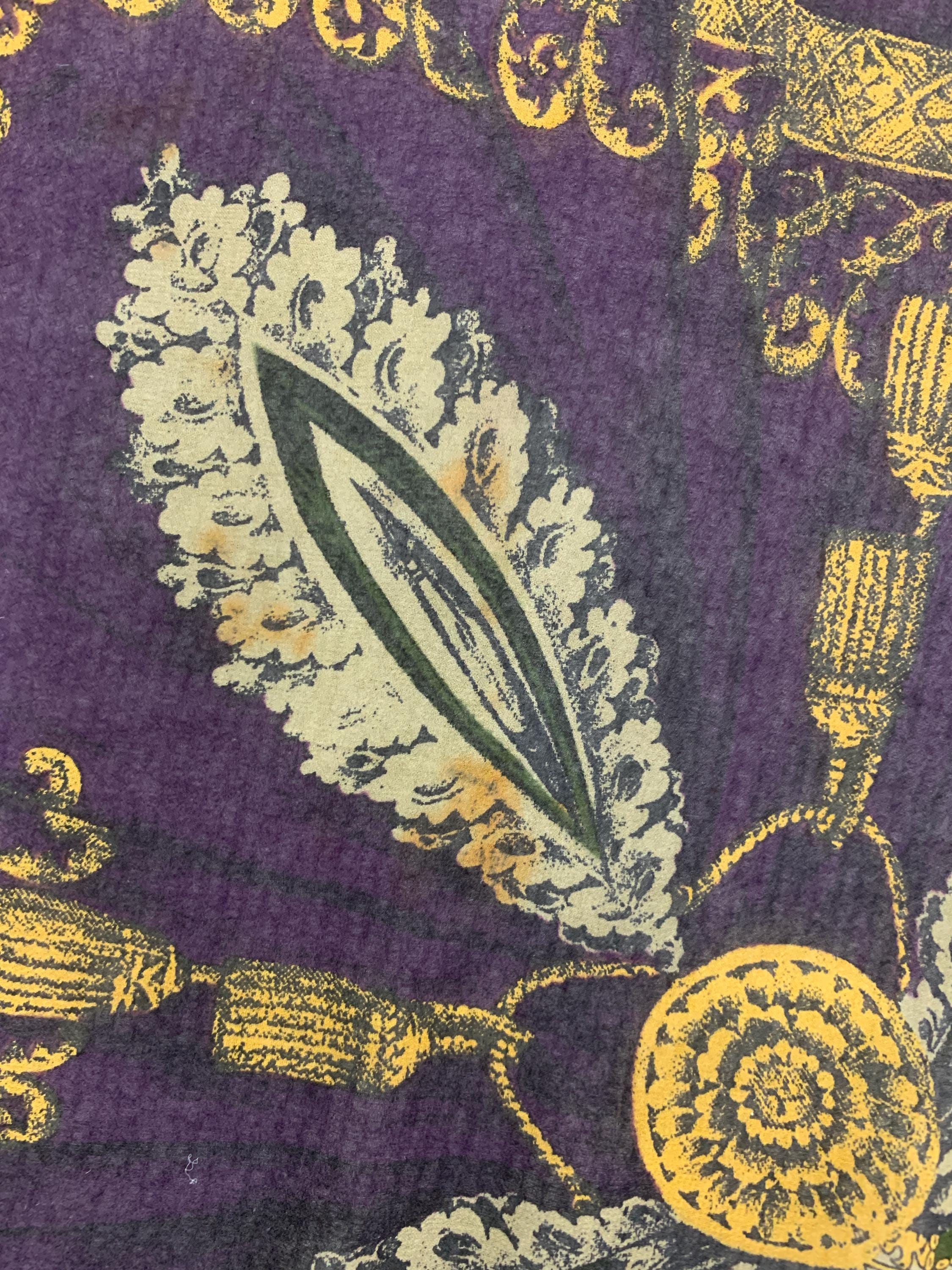 Vintage Mc David Silk Scarf Classic Scarves Neckwear Accessories Mc ...