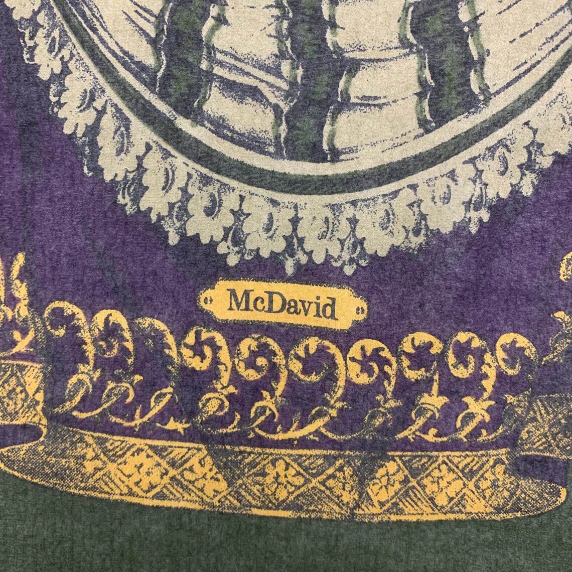 Vintage Mc David Silk Scarf Classic Scarves Neckwear Accessories Mc ...