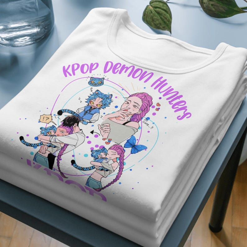 K-pop Demon Hunter PNG, Heroic Poses Group Shot (digital Download) - Etsy