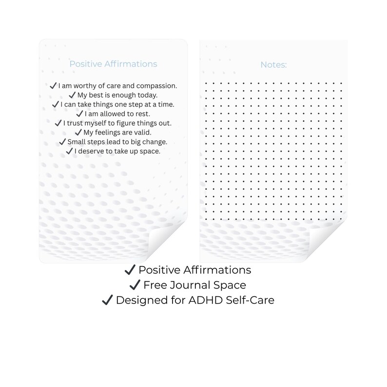 ADHD Essential Planner Bundle | Printable Daily Weekly Self-care ...