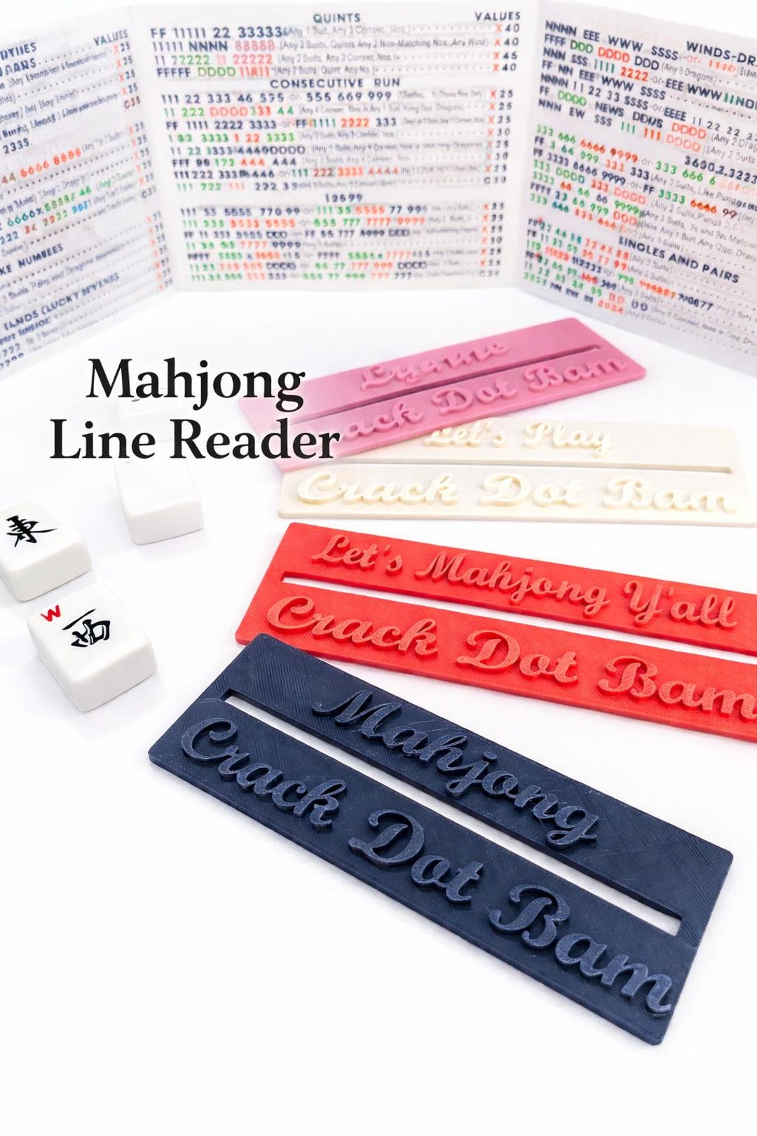 Mahjong Line Reader - Etsy