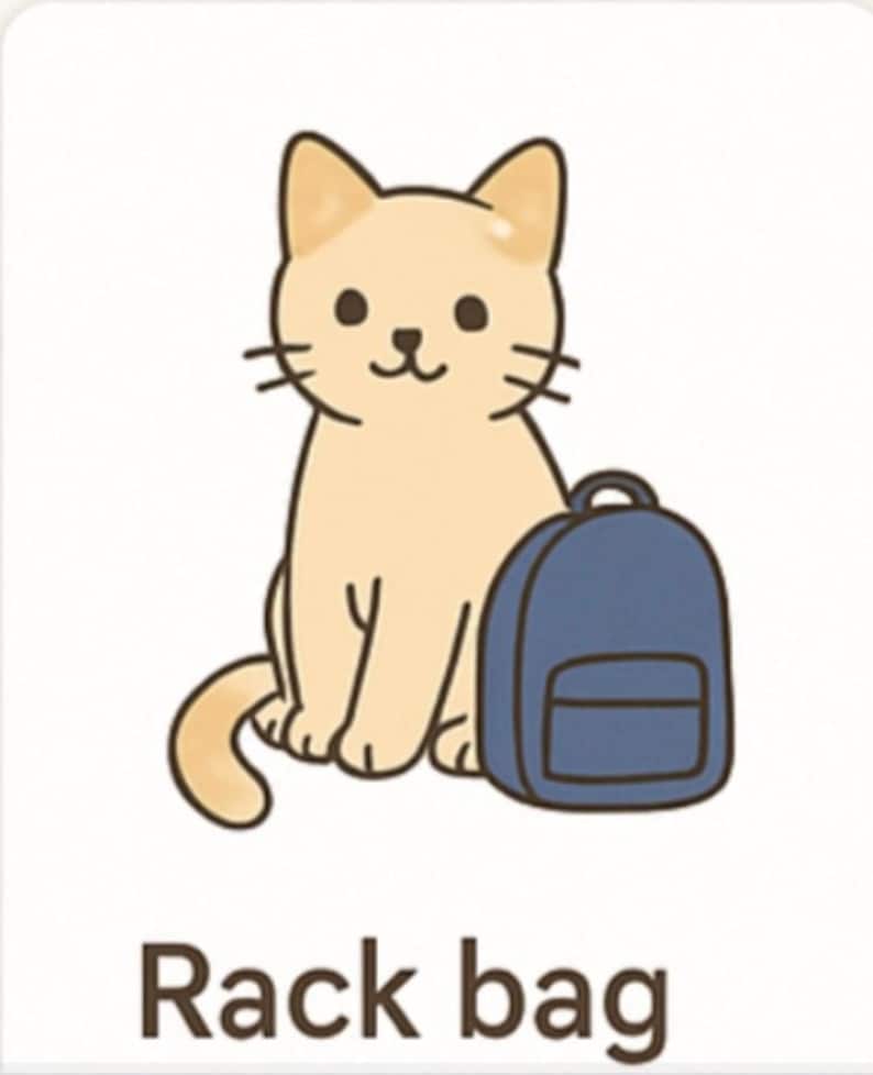 Cat Morning Routine Cards – Printable Visual Schedule for Kids ...
