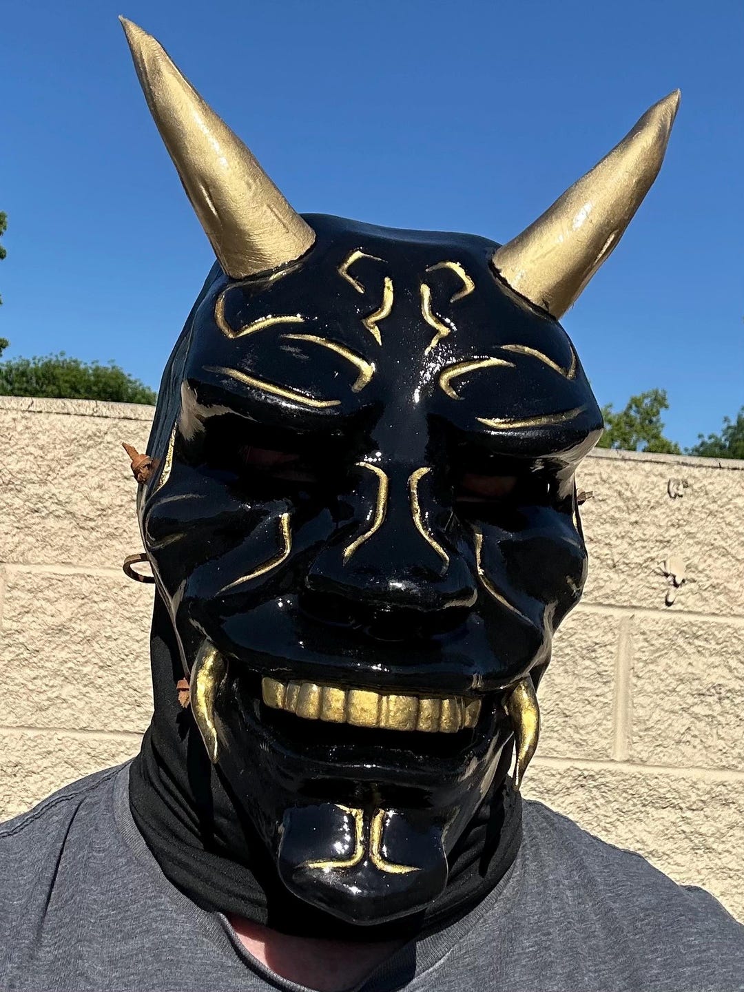 Oni, Hanya, Monster Mask, Oaxaca Dance - Etsy
