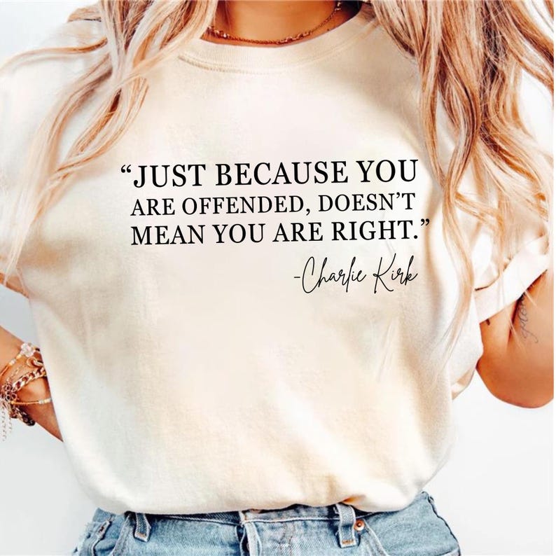 Charlie Kirk Quote, A True Patriot Charlie Kirk Png, Just Because You ...