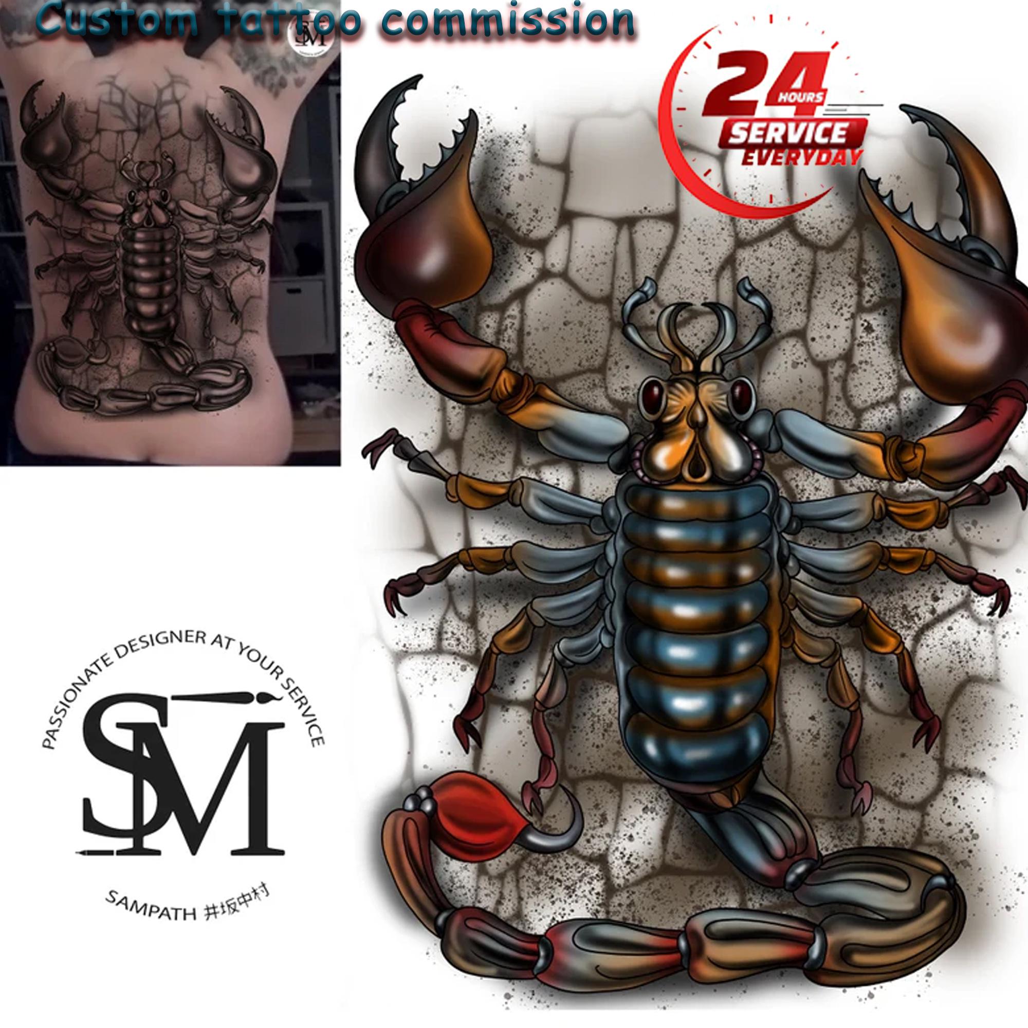 Custom Tattoo Design, Personalized Drawing (digital Drawing) - Etsy