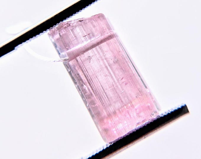 Organic Raw Light Pink Watermelon Tourmaline Crystal Specimen Bead ...