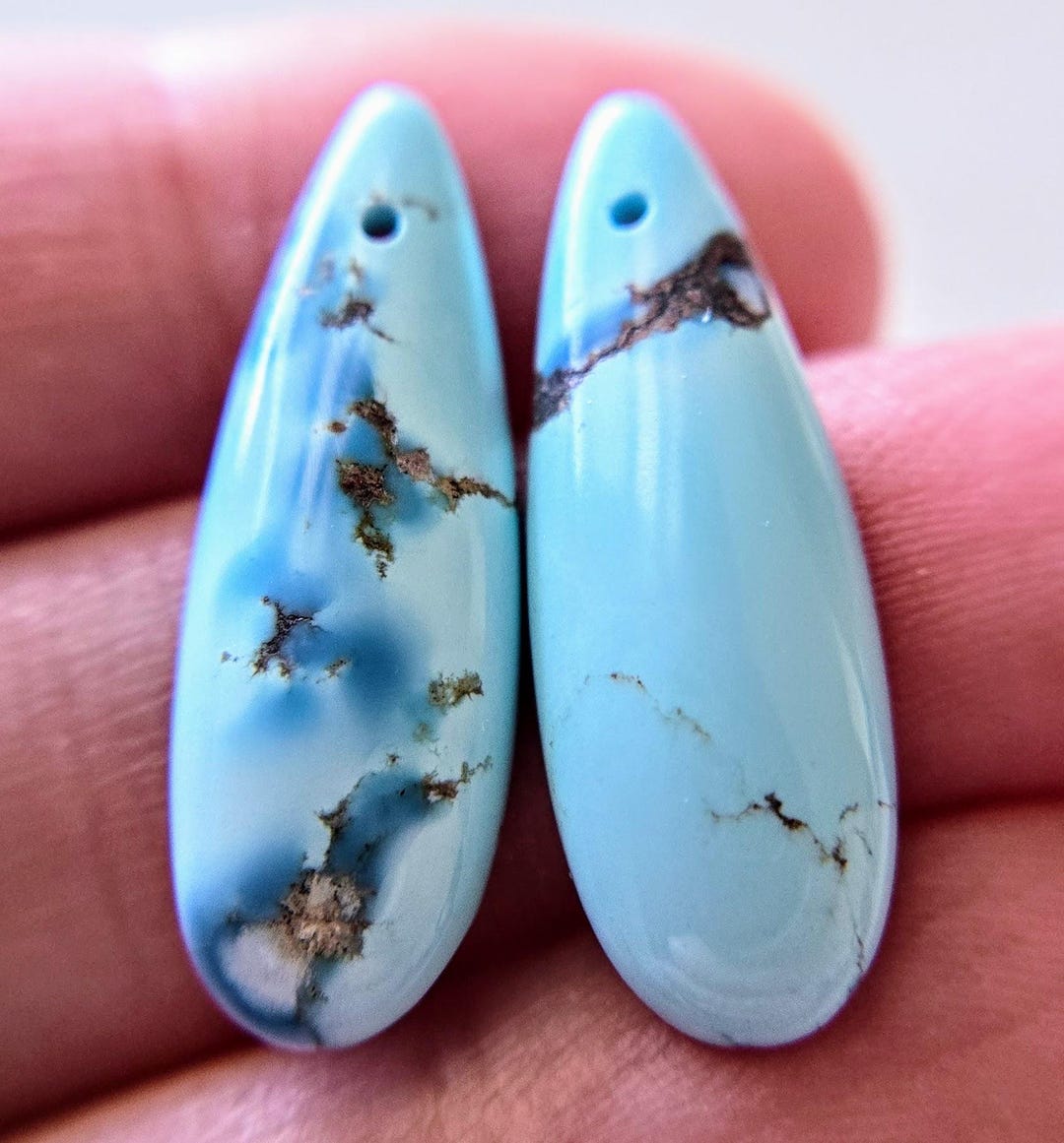 Matched Pair of Deluxe RARE AAA Golden Hills Lavender Kazakhstan ...