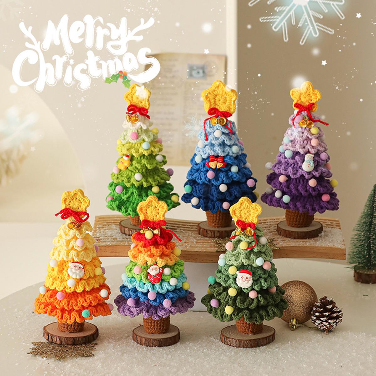 Handmade Crochet Christmas Tree: Cotton Holiday Decor, Giftable - Etsy