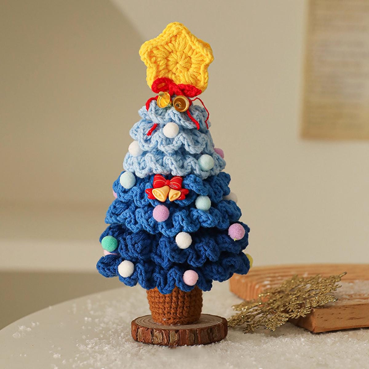 Handmade Crochet Christmas Tree: Cotton Holiday Decor, Giftable - Etsy