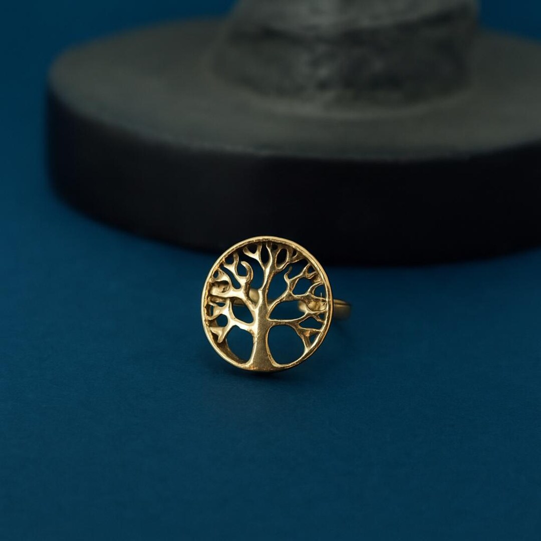 Tree of Life Jewelry Gift, Yggdrasil Ring Men, Tree of Life Men Ring ...