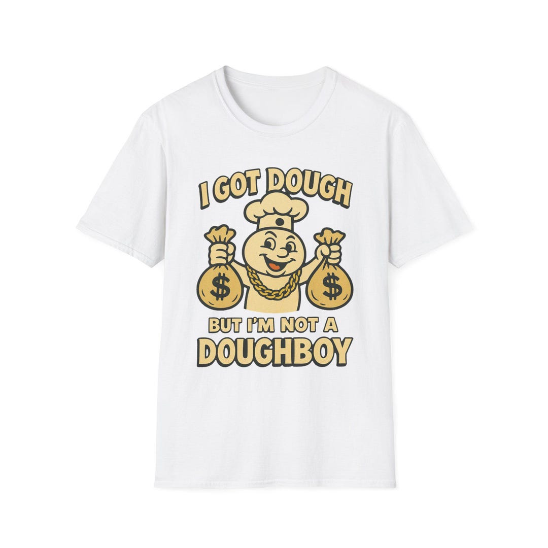 Doughboy Graphic T-shirt, Unisex Tee for Food Lovers, Casual Wear ...