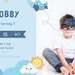 Sky Theme Birthday Invitation Card-editable Sky Theme Birthday ...