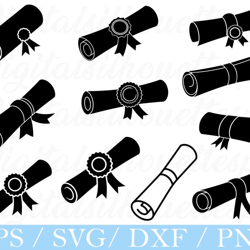 Diploma Svg - Etsy