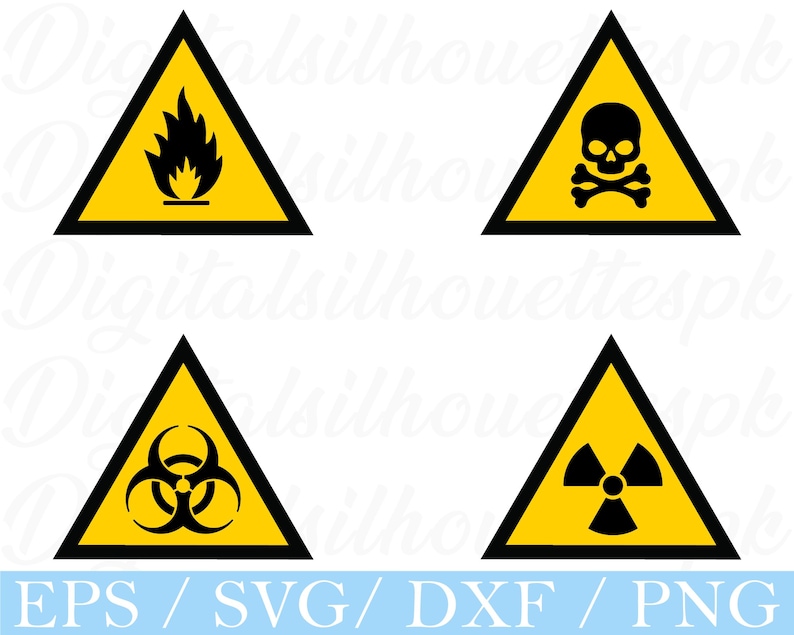 Biohazard Symbol Svg, Biohazard Symbols Dxf, Png - Etsy