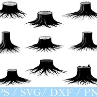 Tree Stump Svg, Tree Stump Png, Tree Stump Clipart Vector, Tree Stump ...