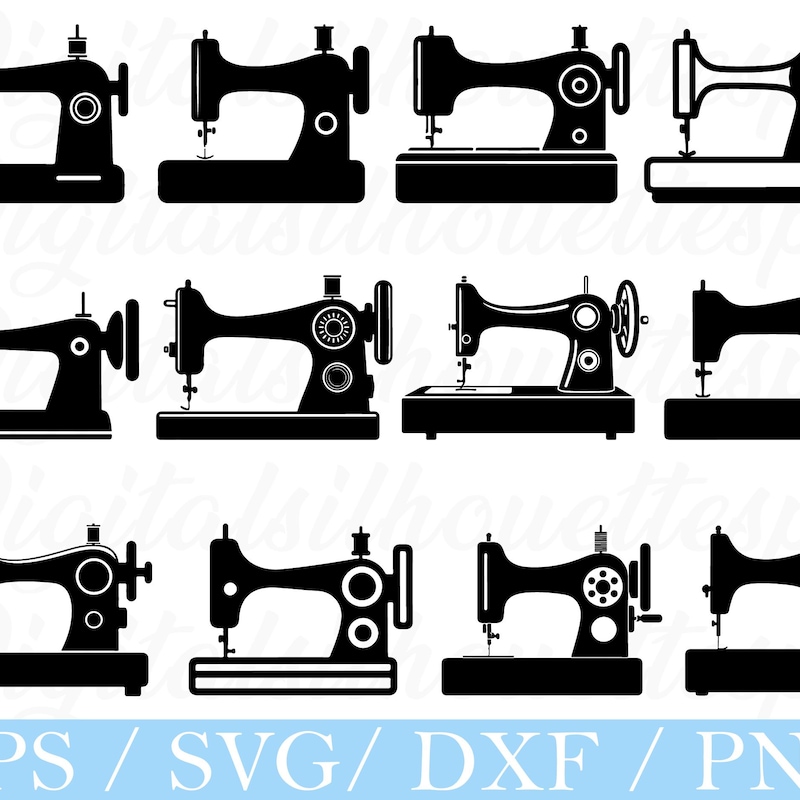 Sewing Machine Svg - Etsy