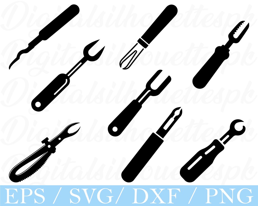 Seam Ripper Svg, Seam Ripper Silhouette, Seam Ripper Cut File, Dxf, Png ...