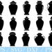 Urn Silhouette Vector Art, Craft Designs (digital Download) - Etsy