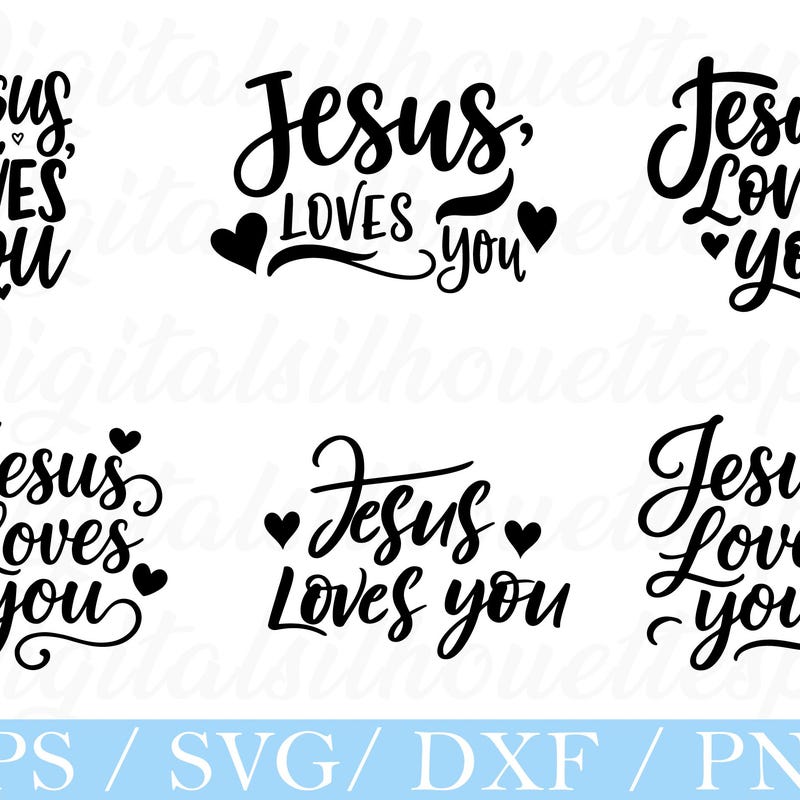 Jesus Typography Poster - Etsy