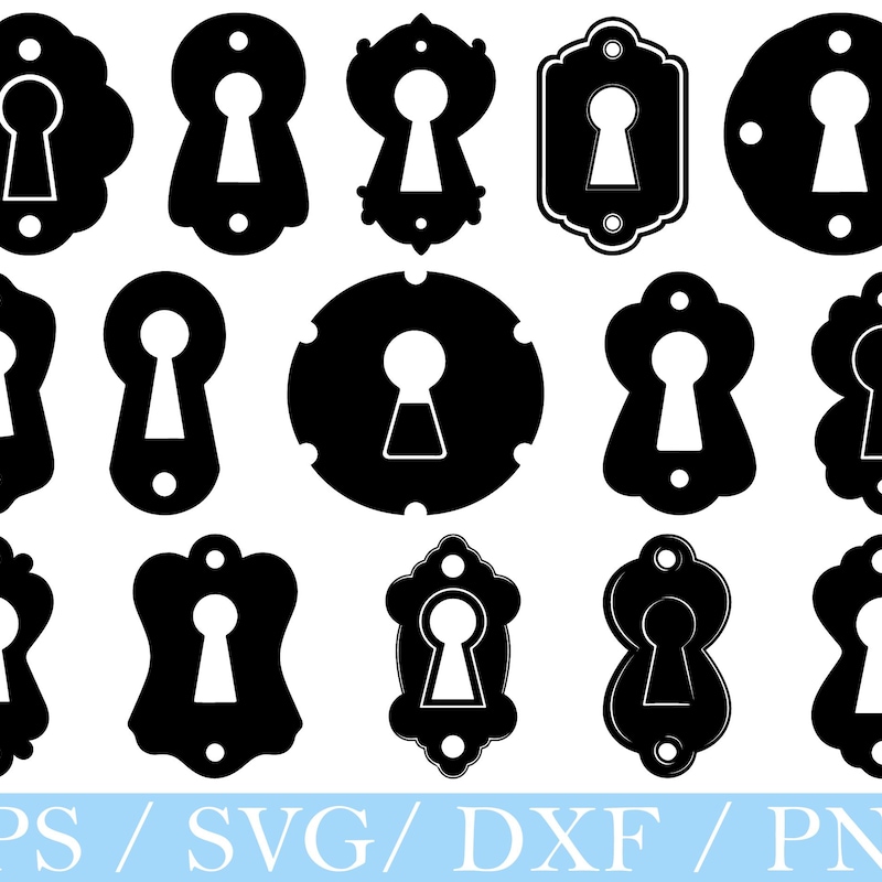 Keyhole Illustrations - Etsy