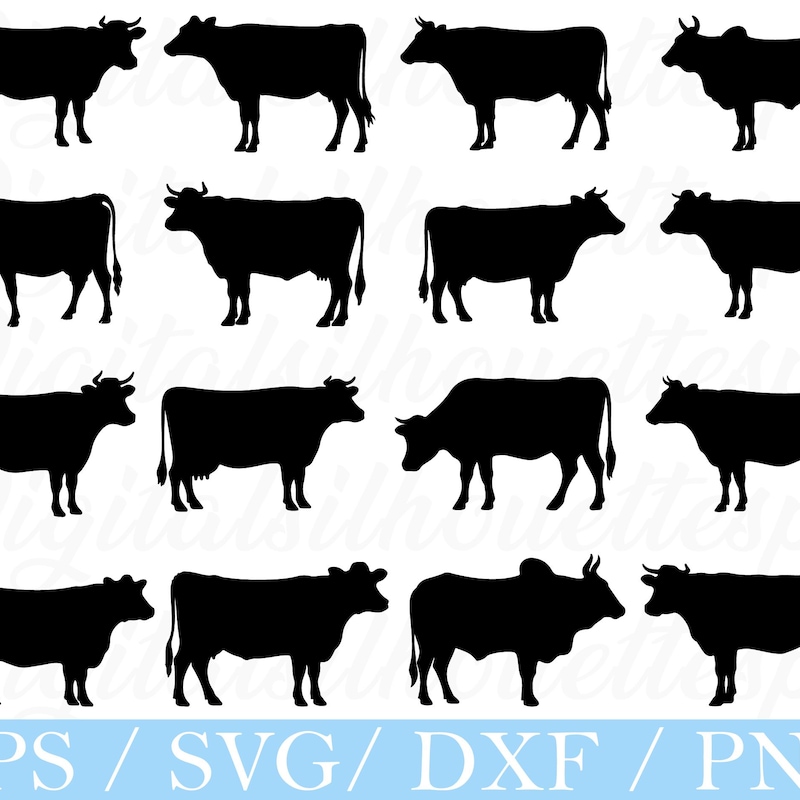 Cow Svg - Etsy