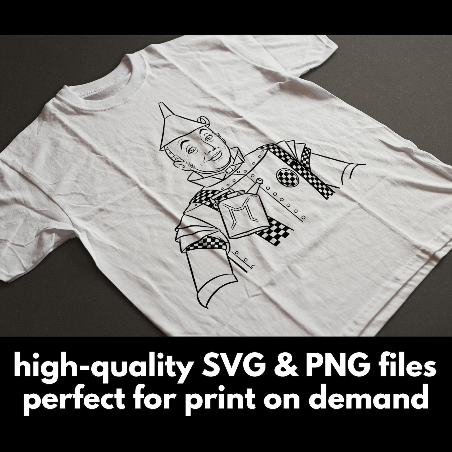 Wizard of Oz SVG PNG Bundle - Dorothy, Scarecrow, Tin Man, Lion & More ...
