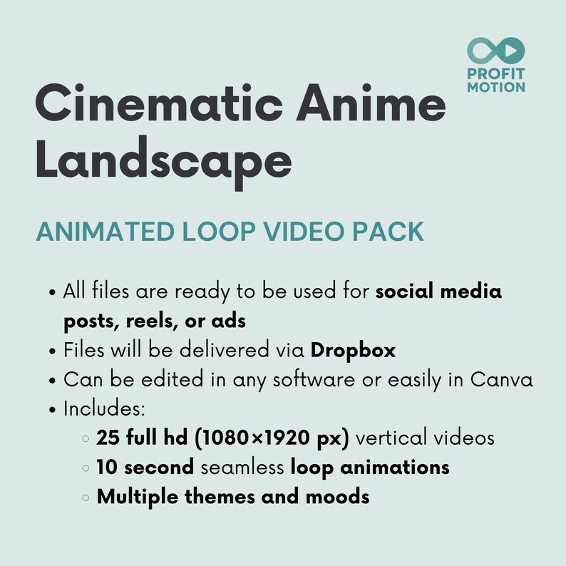 Anime Landscape Loops: Cinematic Backgrounds for Video Creators ...