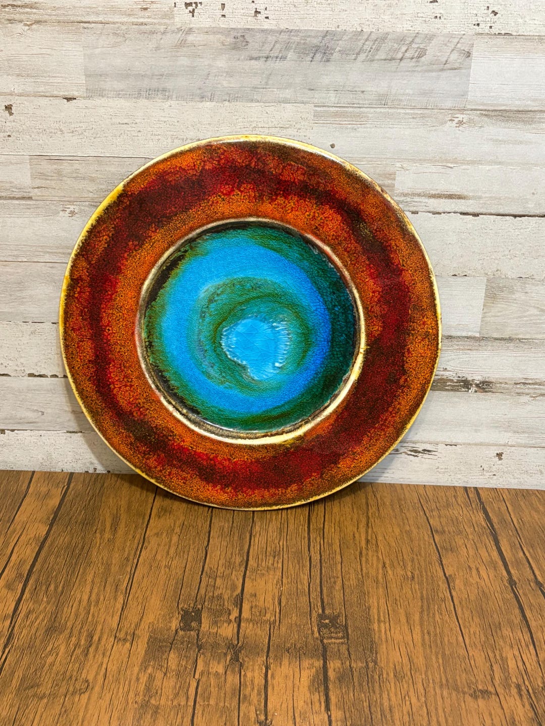 Studio Art Serving Plate 1970s - Etsy