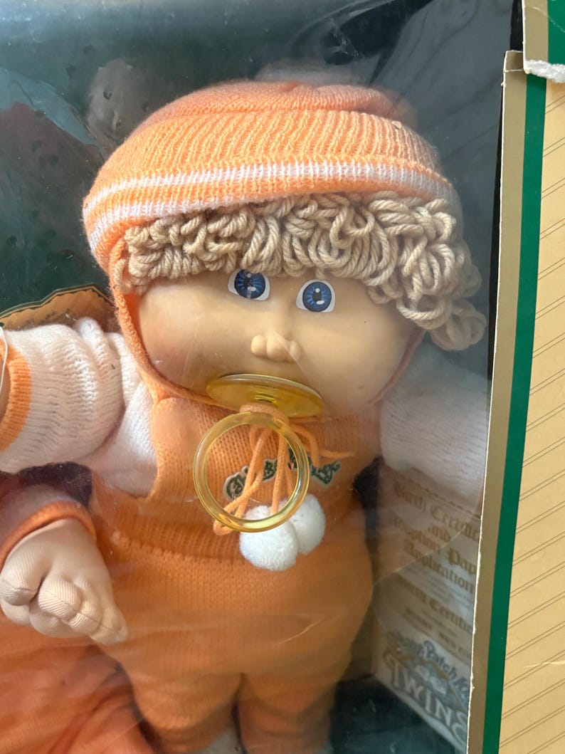 1985 Limited Edition Cabbage Patch Kids TWINS (boys) New in Box RARE ...