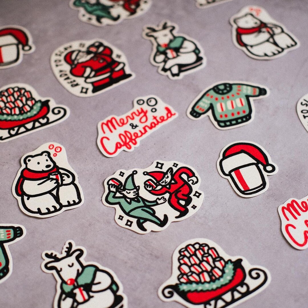 Cult Cola Holiday Sparkling Stickers | Gift for Diet Coke Lovers ...