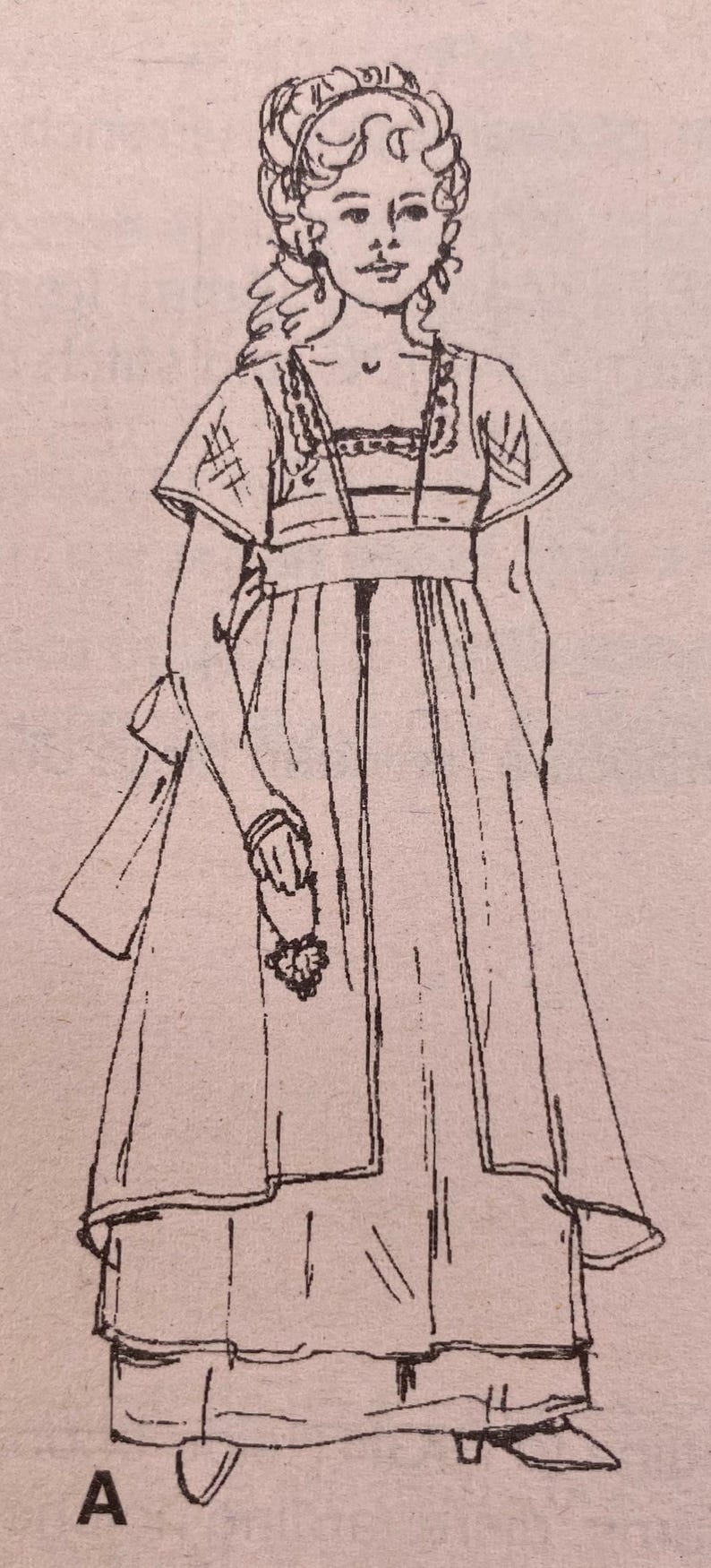 Titanic Edwardian Costume Simplicity 0673 Vintage Sewing Pattern Uncut Sizes 10-14 Evening Gowns ...