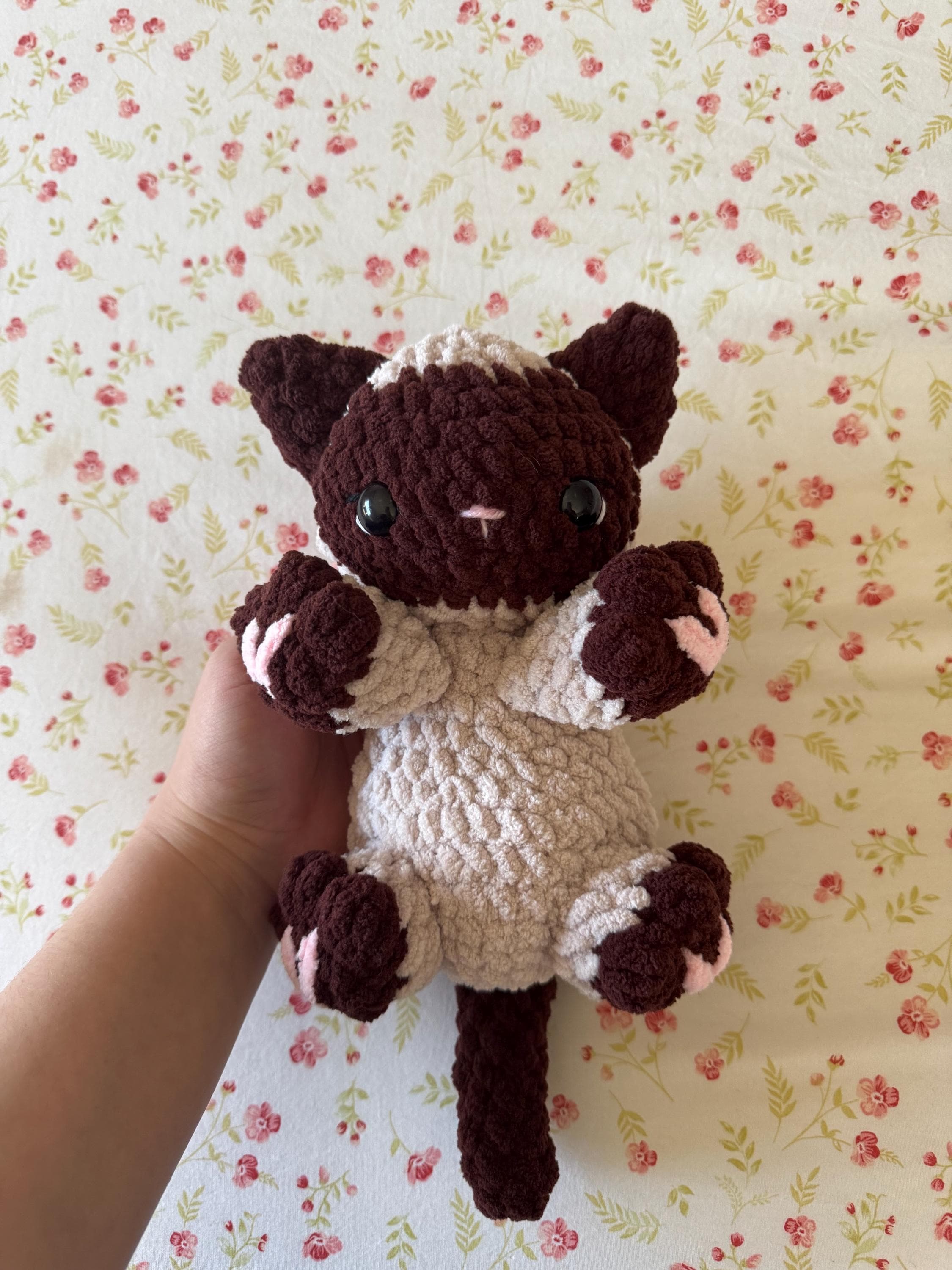 Baby Cat Snuggler 3 in 1 Kitten Crochet Pattern | Calico Tabby Simease ...