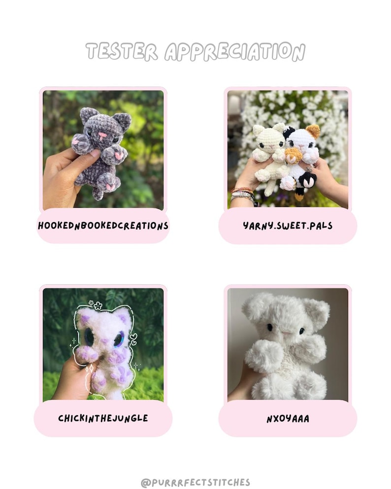 Baby Cat Snuggler 3 in 1 Kitten Crochet Pattern | Calico Tabby Simease ...