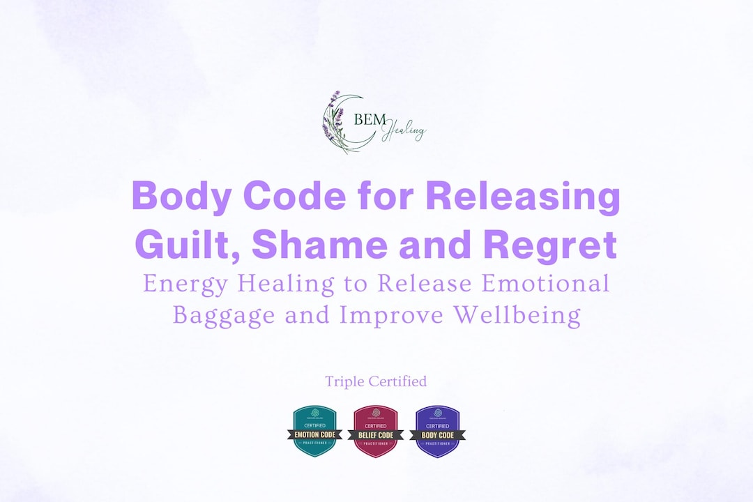 Emotion Body Belief Code Email Session for Guilt, Shame and Regret ...