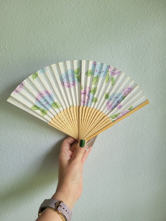 Vintage folding fan | - Gem