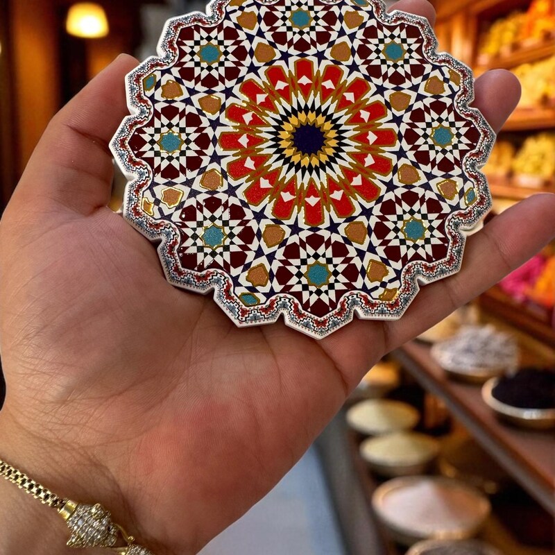Moroccan Coasters - Etsy