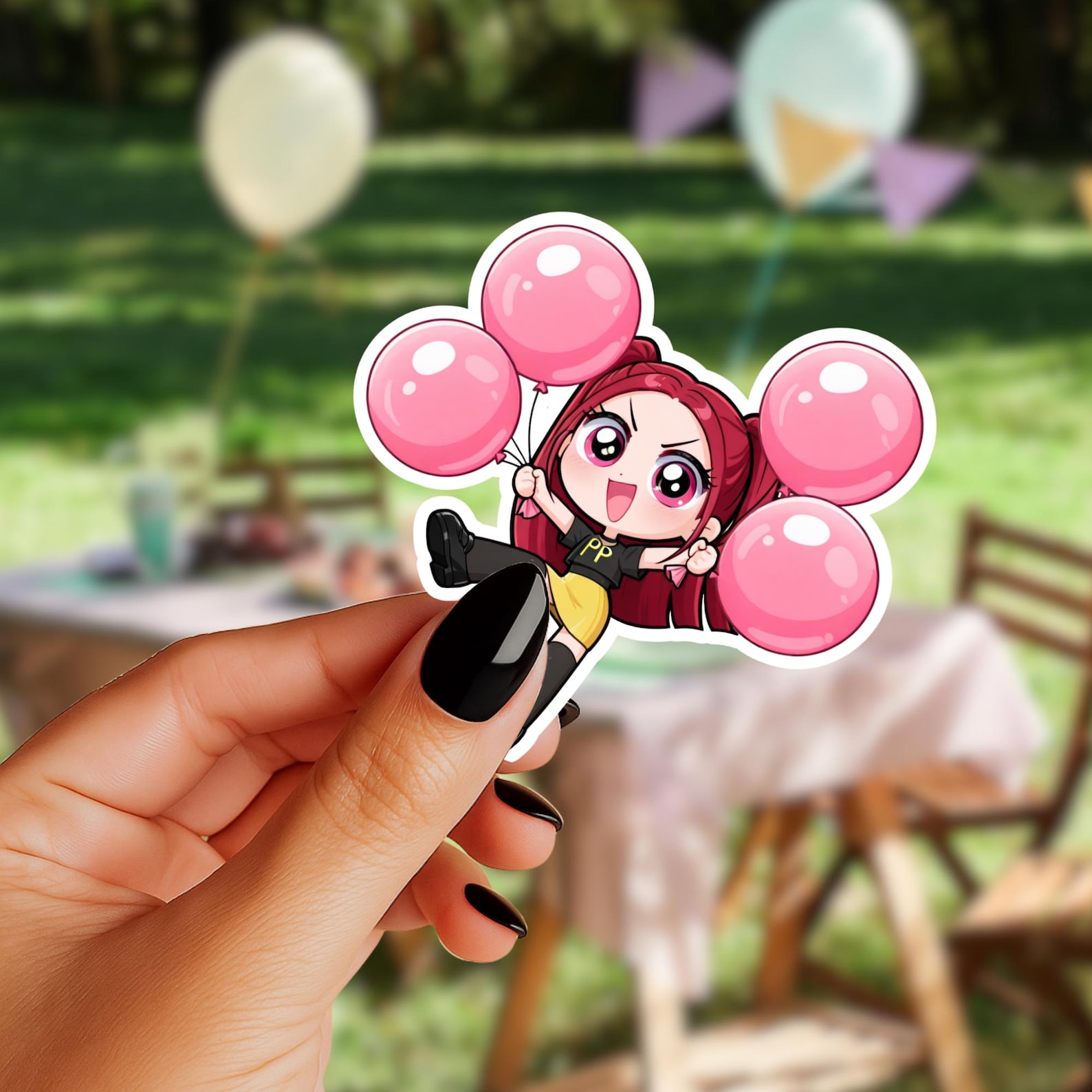 Huntrix Party Kpop Demon Hunters Digital Download Sticker Kit | ALL ...