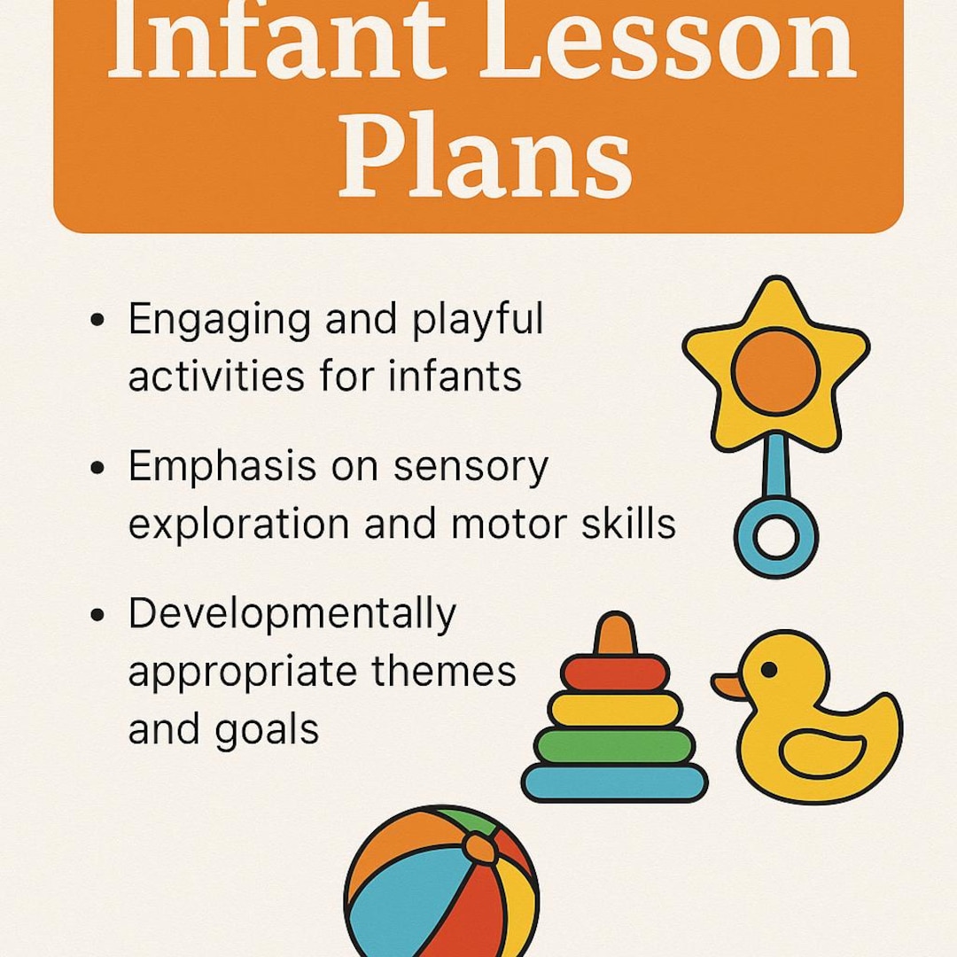 52 Weeks of Infant Lesson Plans | Elg-aligned, Easy to Use, Daycare ...