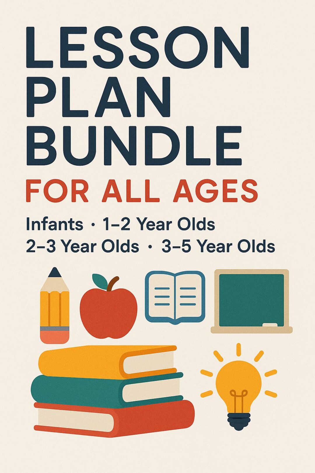 Mega Lesson Plan Bundle | Infants, 1–2s, 2–3s, 3–5s | 52 Weeks Each - Etsy