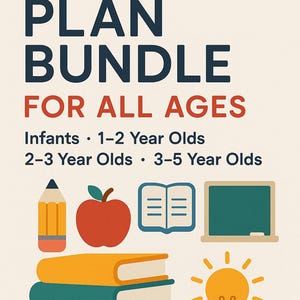 Mega Lesson Plan Bundle | Infants, 1–2s, 2–3s, 3–5s | 52 Weeks Each - Etsy