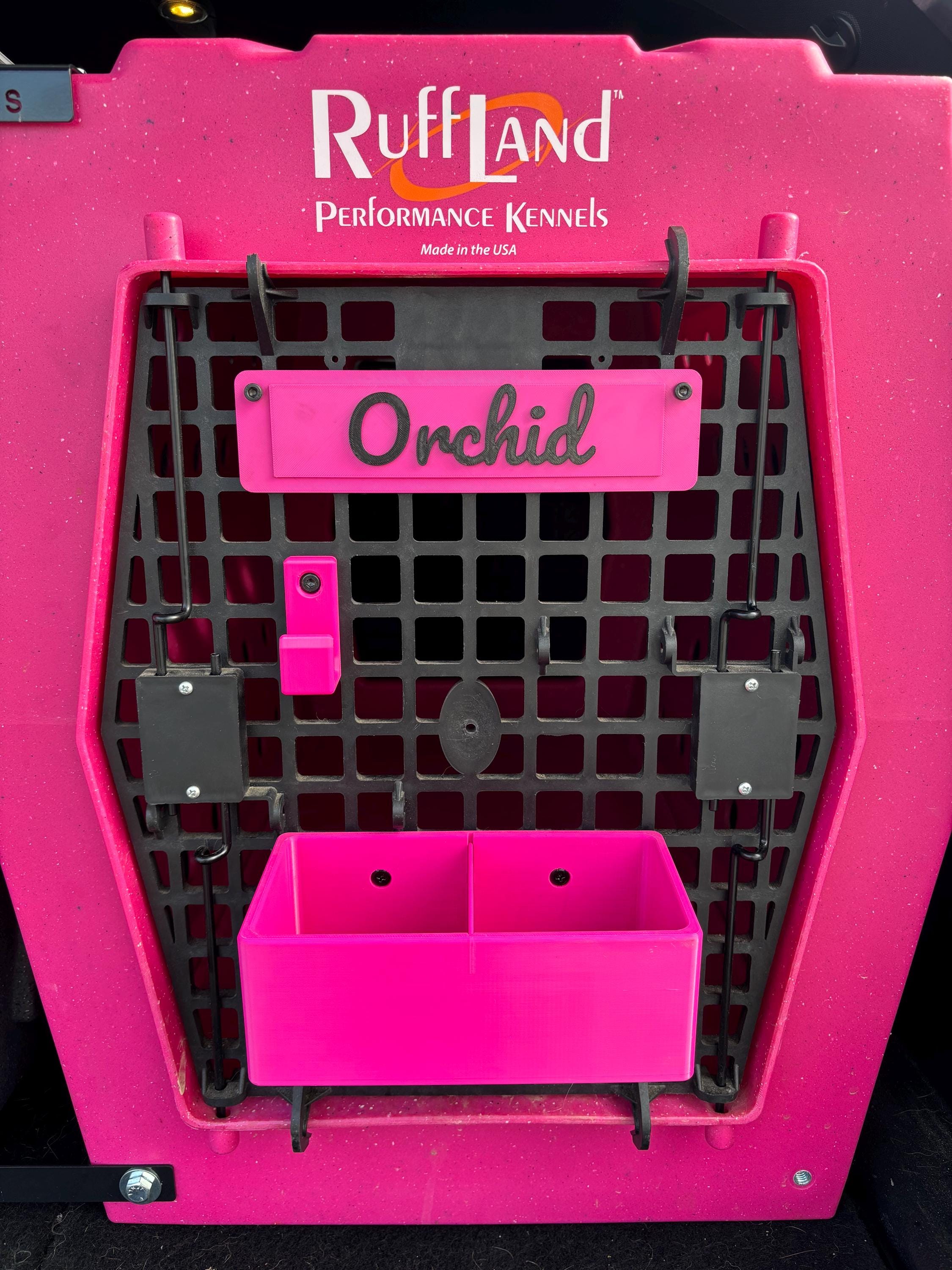 Ruffland Crate Leash Holder: Gear Hanger, Fits Int., L and XL - Etsy