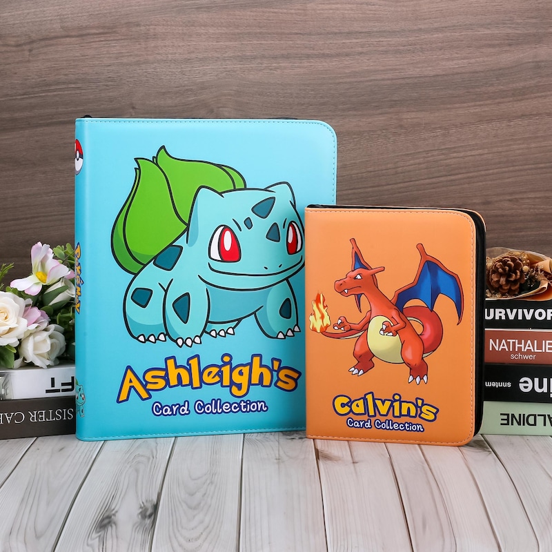 Custom Pokemons Cards Binder - Etsy