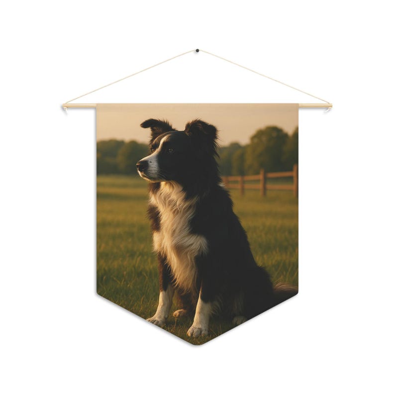 Custom Dog Wall Pennant, Pet Banner for Dog Lovers, Home Décor, Dog Art ...