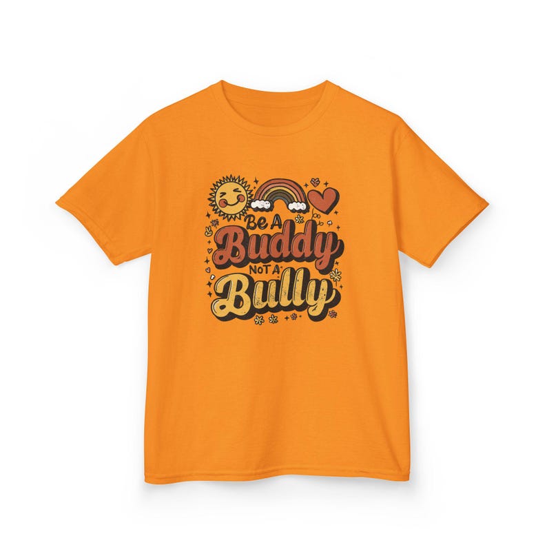 Be A Buddy Not A Bully Shirt Anti Bullying Awareness Tee Kindness ...